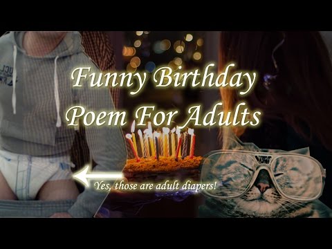 Funny Happy Birthday Poem For Adults