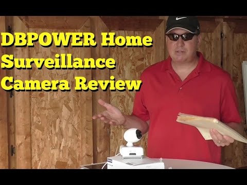 DBPOWER Home Surveillance Wifi Camera Review PT100C