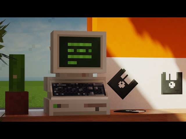 Functional Vintage Computers Minecraft Texture Pack