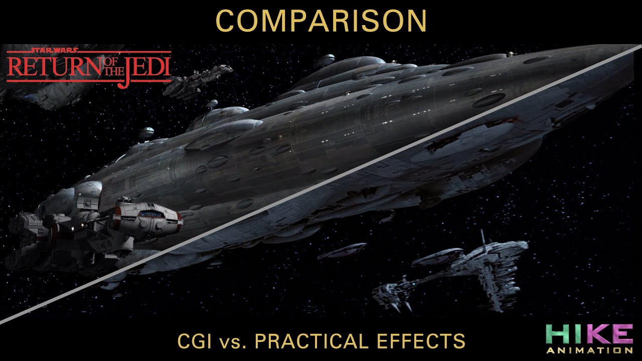 STAR WARS - Return of the Jedi | Comparison CGI vs. Practical Effects Vol. 1