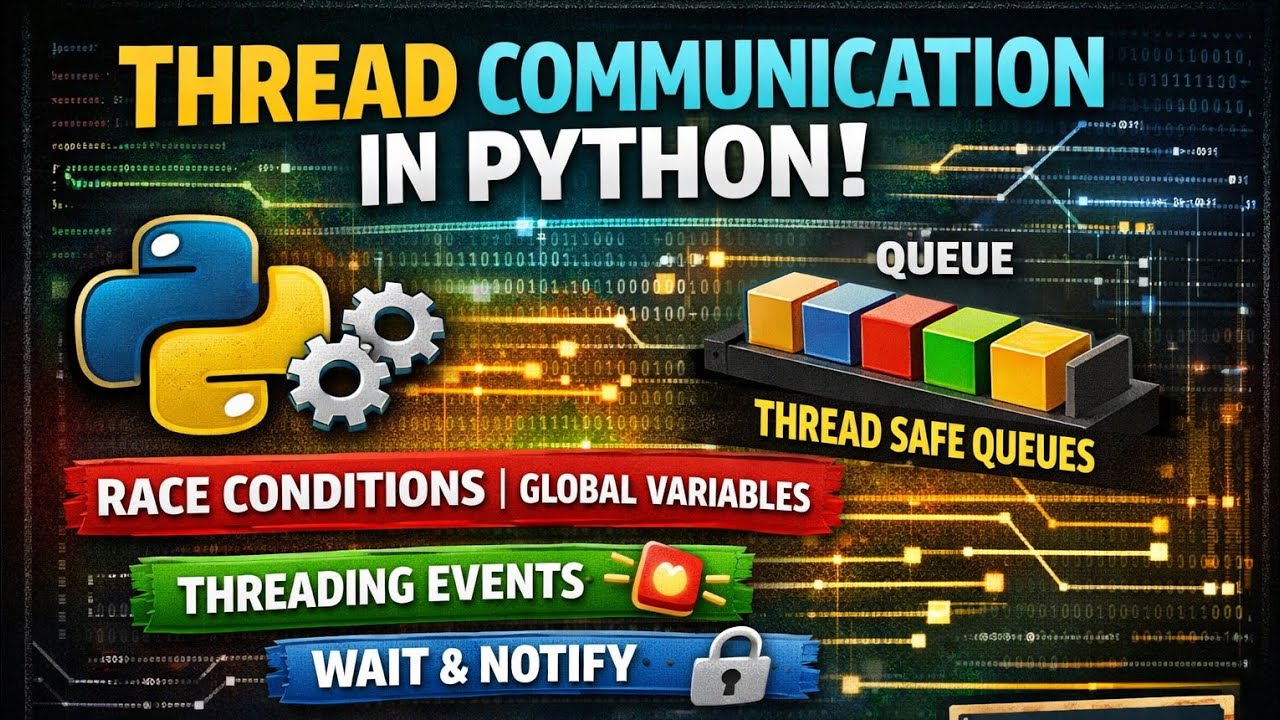 Python Thread Communication: Queue and Event