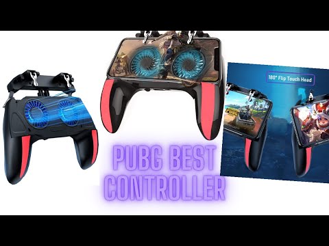 Best Ever PUBG Mobile Game Controller Dual Cooling Fan Gaming Triggers