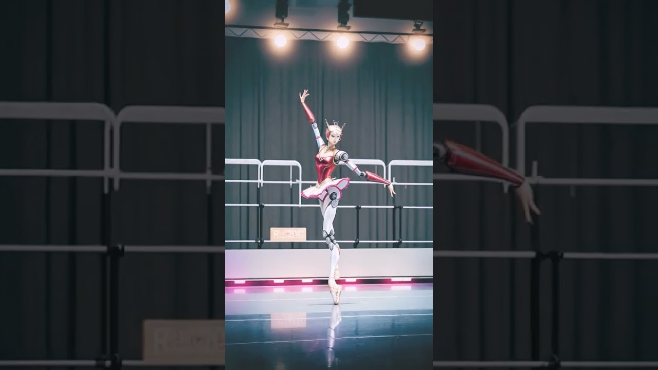 robot celebrates national ballet day #ai #robot #ballet