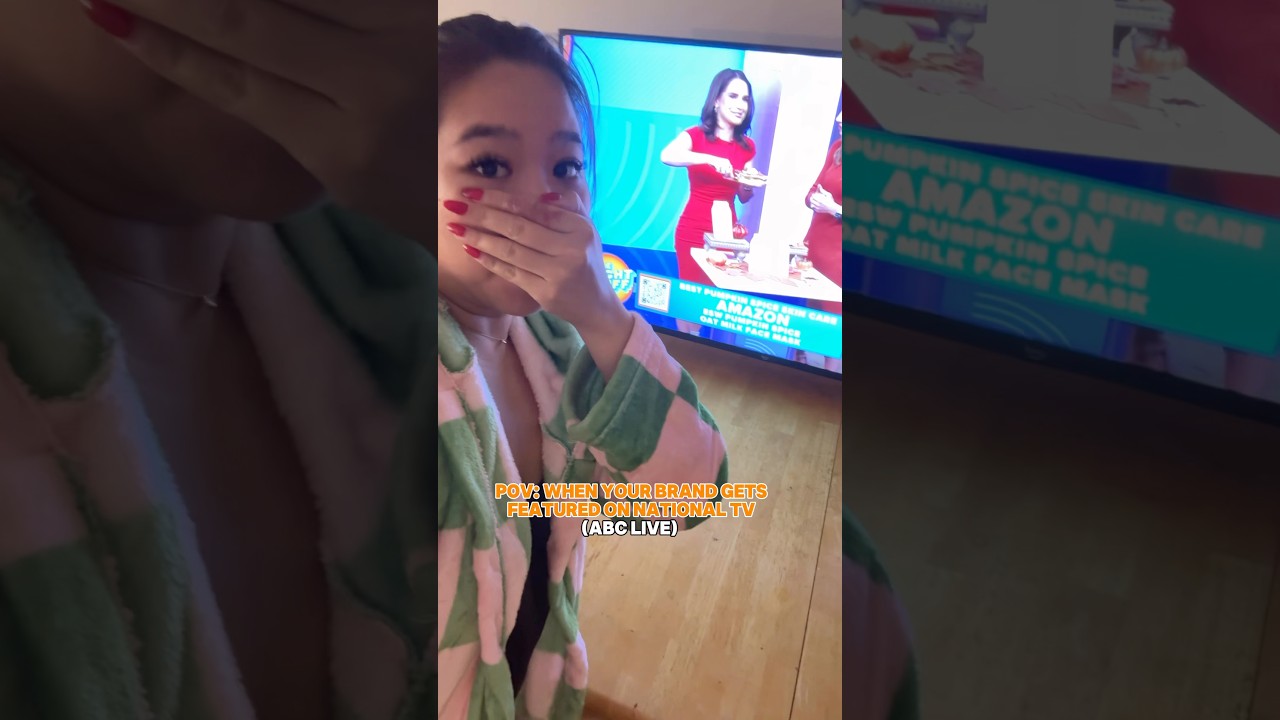 We are on TV! Thank you to ​⁠@ABCNews  for sharing ​⁠@eswbeauty’s Pumpkin Spice Oat Milk Mask