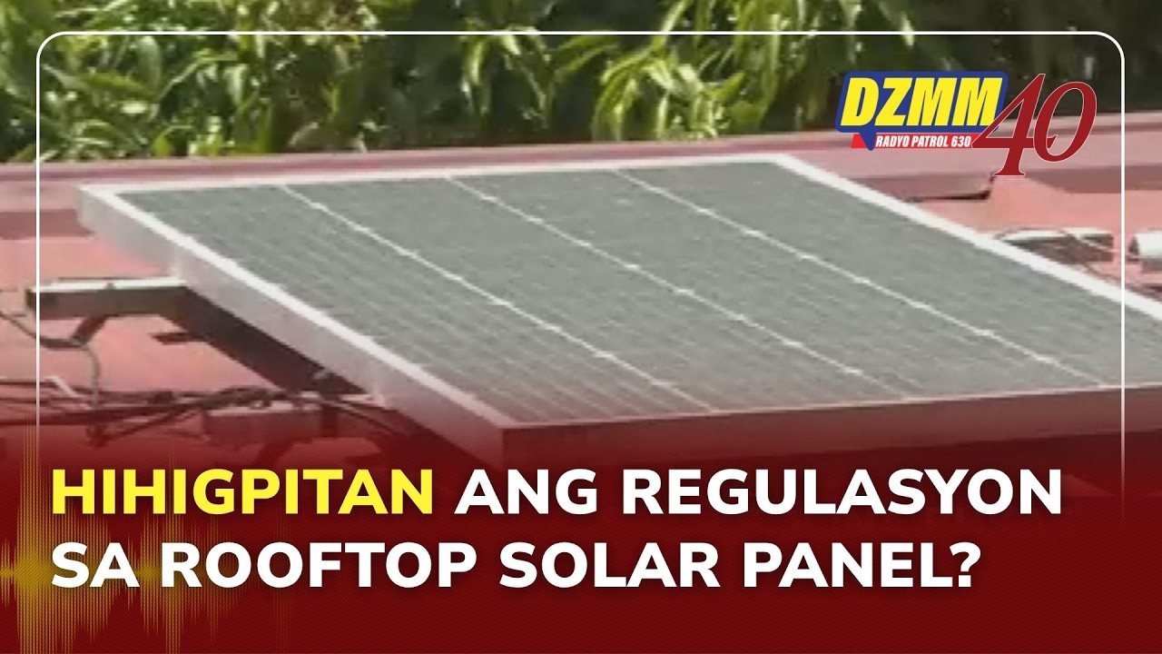 Meralco criticized over call for stricter rooftop solar regulation | (11 May 2026)