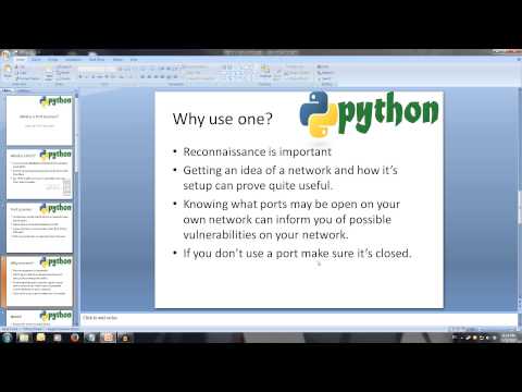 Hacking With Python #4 - What is a Port Scanner?