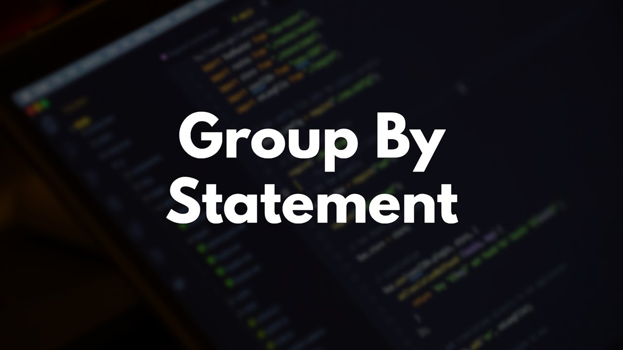 SQL Learning Path - Group By Statement