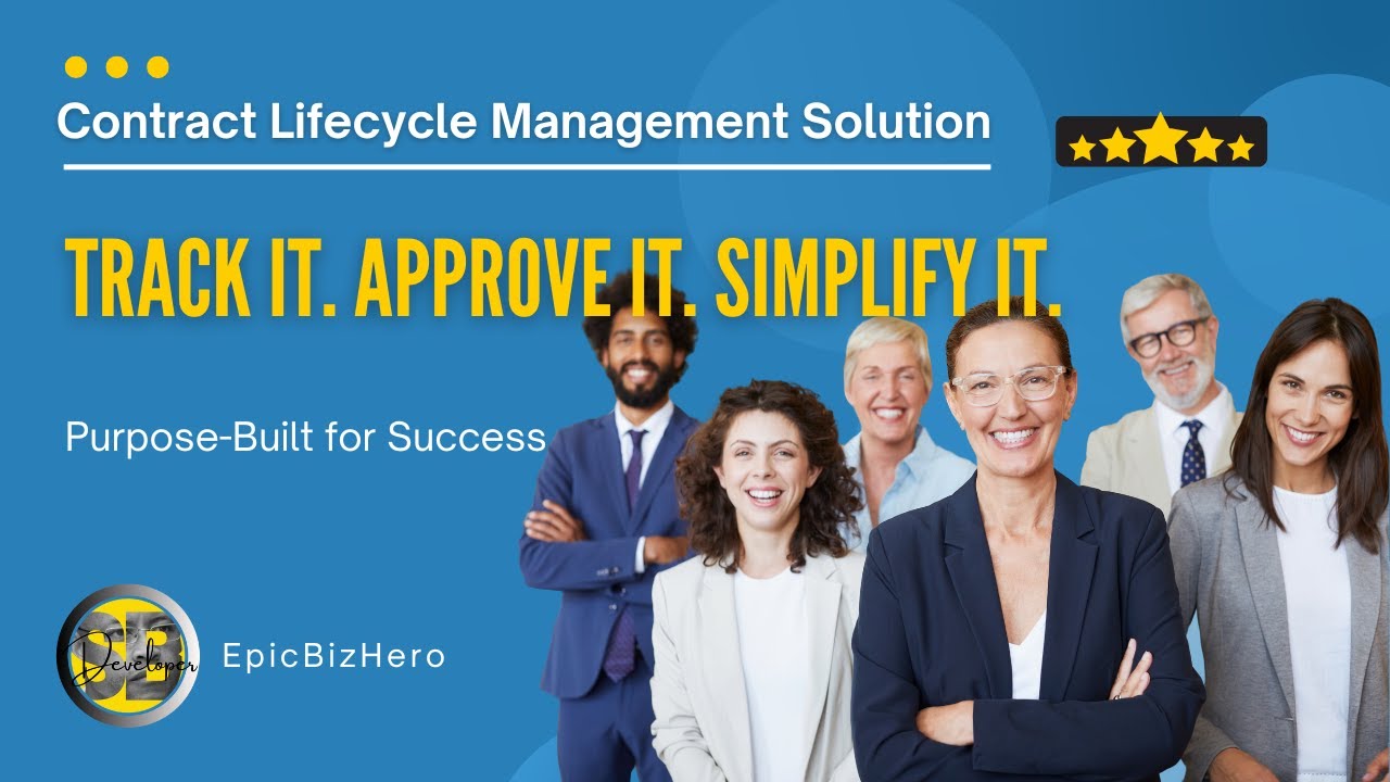 Contract Lifecycle Management (CLM) App
