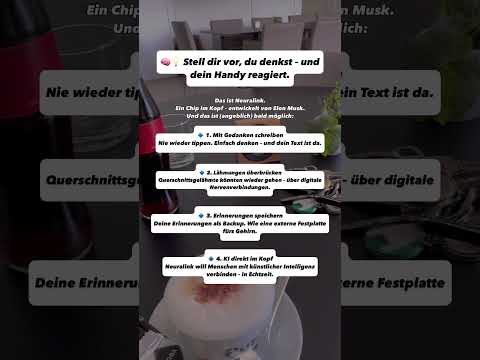 🧠💡 Stell dir vor, du denkst – und dein Handy reagiert.