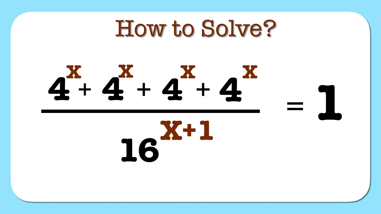 Nice Exponent Simplification | Simplification | Simplifying Exponential Expression | Simplify