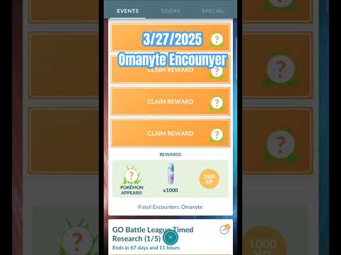 Hopefully This Omanyte Has Good Iv's 3/27/2025
