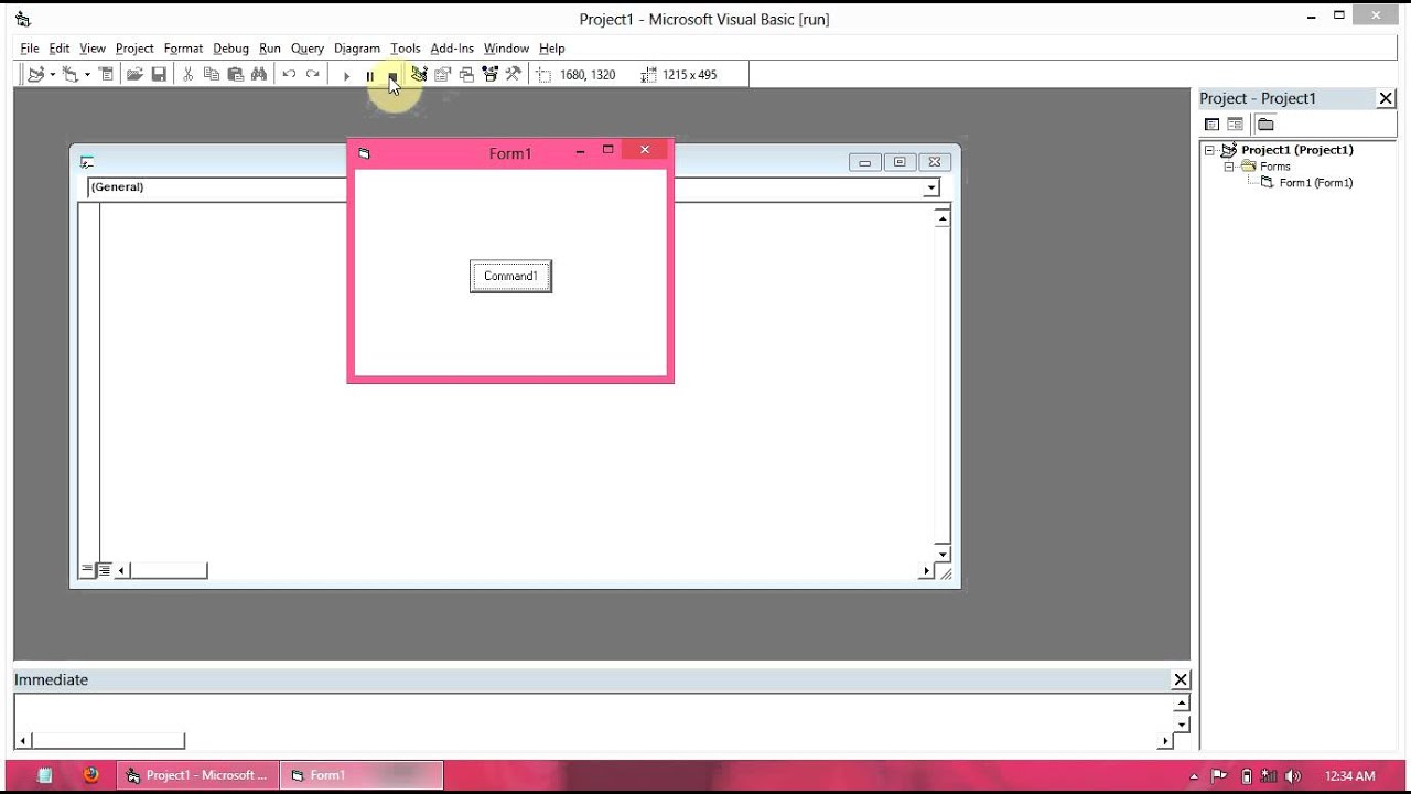 VB Tutorial on Introduction to Visual Basic : Introducing Visual Basic IDE components