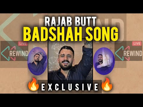 Rajab Butt Exclusive Song | Badshah Song | Rajab Family #rajabfamily | @haidershahlivetiktok1