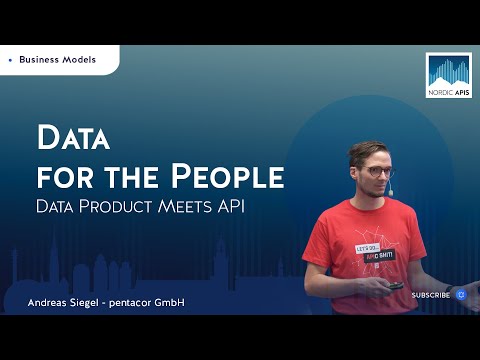 Data for the People – Data Product Meets API