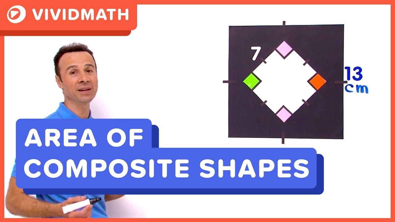 Area of Basic Composite Shapes - VividMath.com