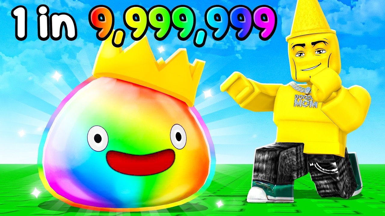 I Unlocked The GOD SLIME in SLIME RNG..