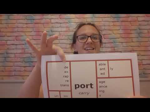 KS2 Word Study: port