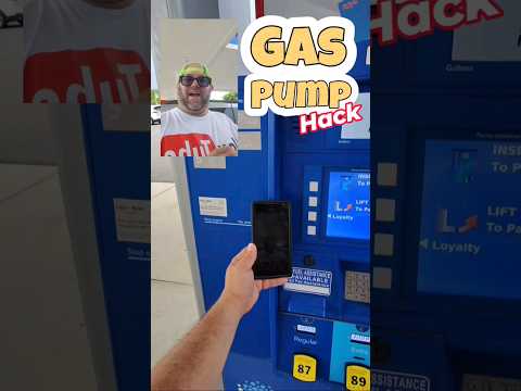 Gas Pump Hack! #shorts #gas #hack