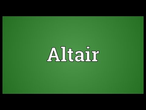 Altair Meaning