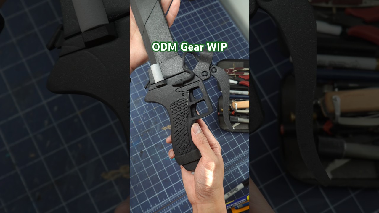 Attack on Titan Foam Cosplay WIP #anime #shorts #aot #attackontitan