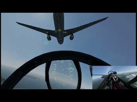 Steam Community :: Video :: VTOL VR - EF-24G - Aerial Refuelling Practice