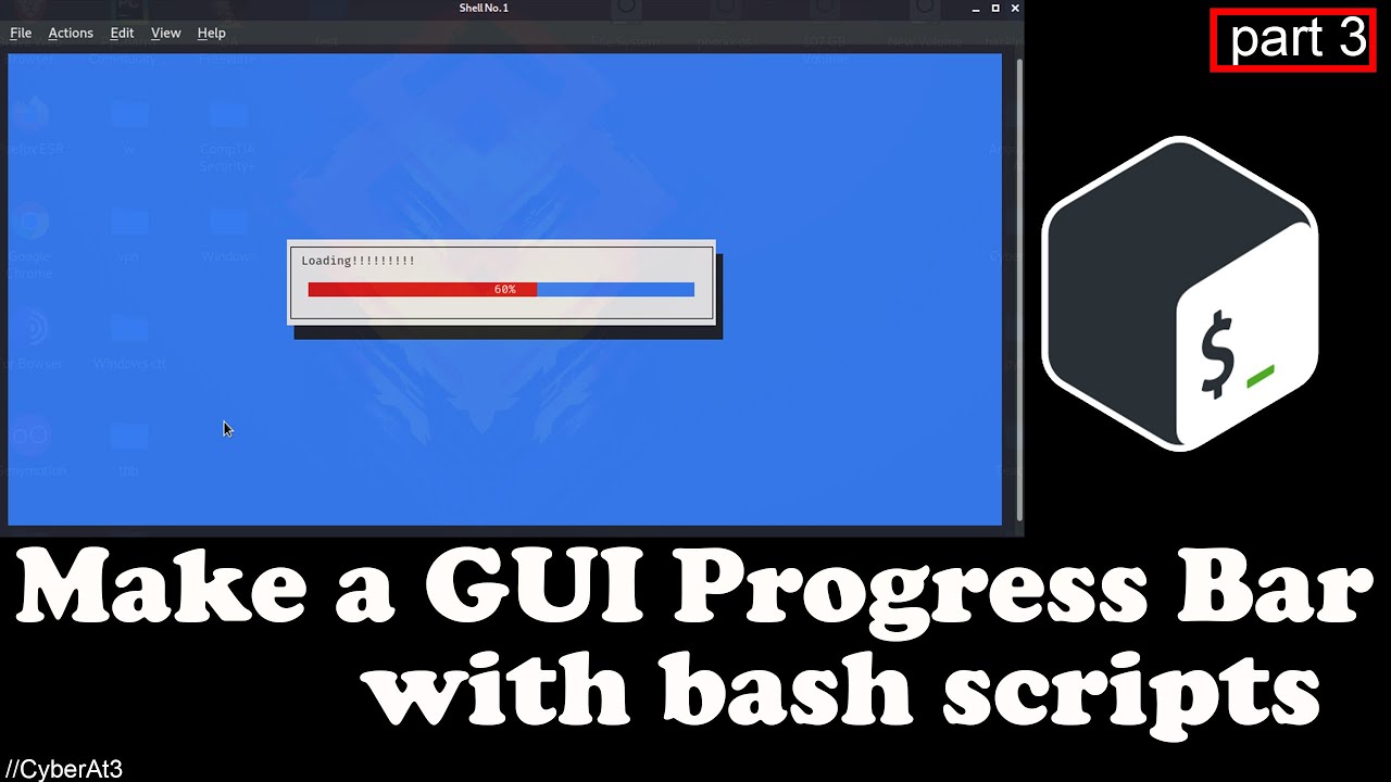 Bash Programming How To Create GUI Progress Bar