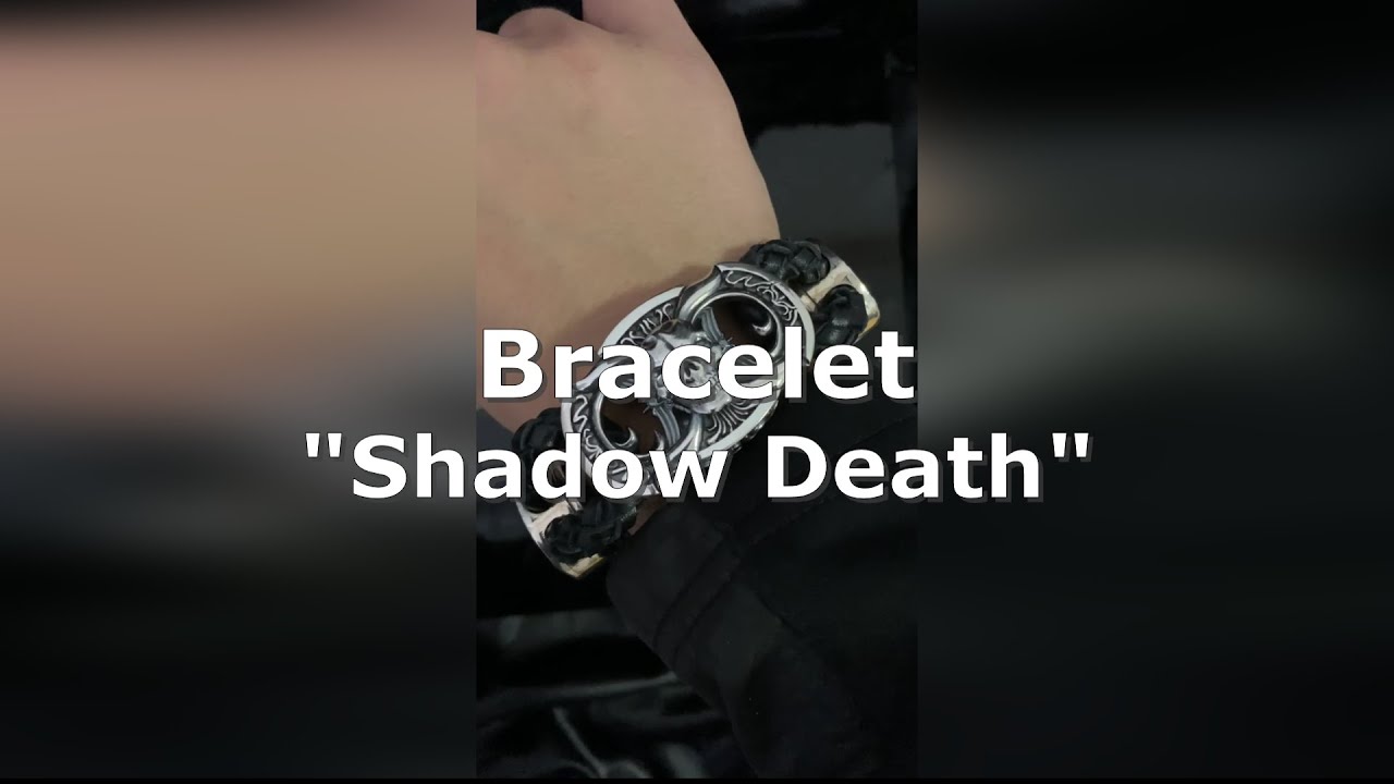 Men's skull bracelet 