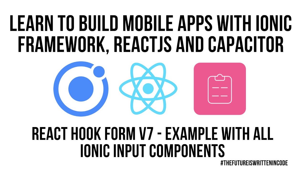Ionic React Using React Hook Form v7