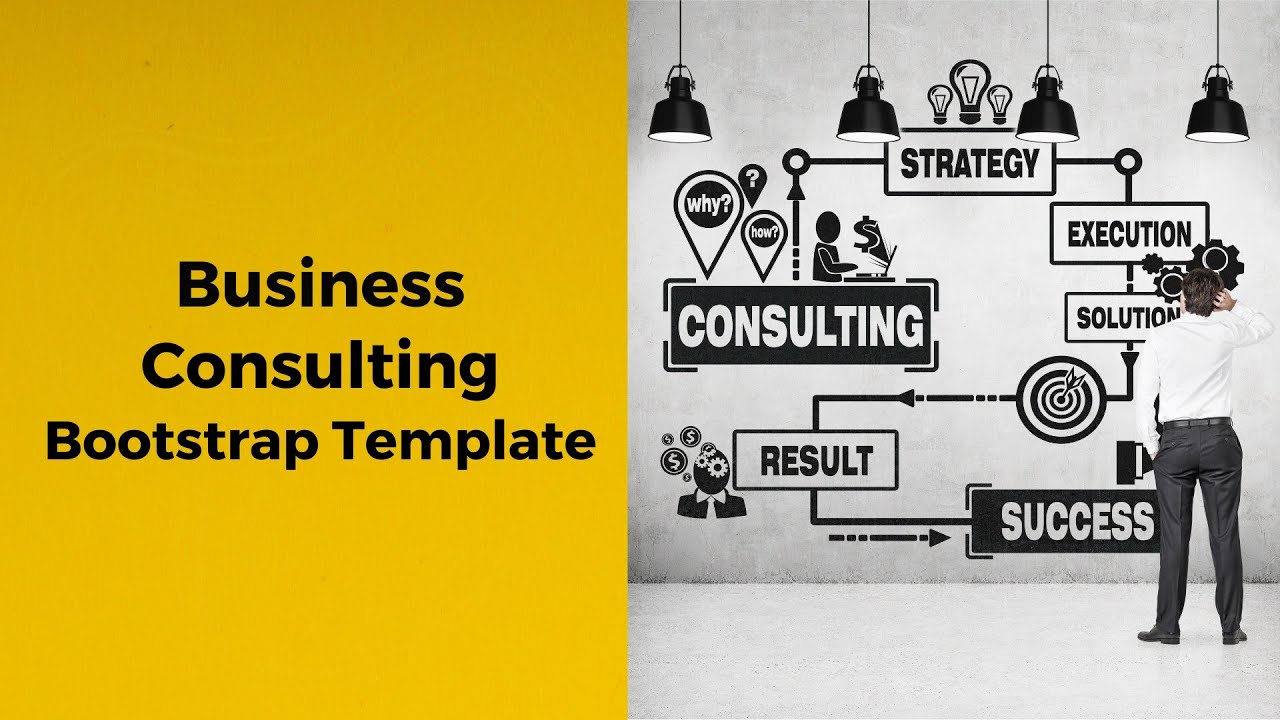 Business Consulting Bootstrap Template | Finance Business HTML Template