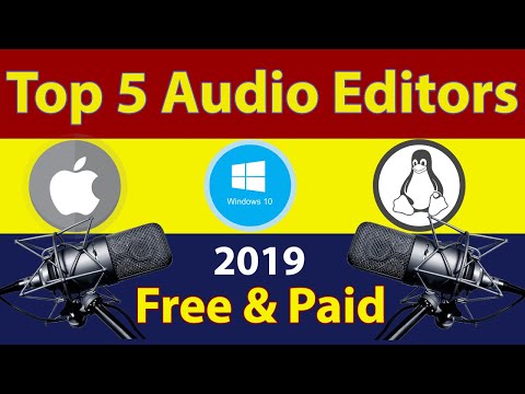 Top 5 AUDIO EDITING SOFTWARE for PC || BEST AUDIO EDITOR for PC