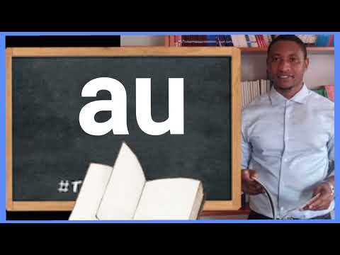 Phonics. "au" sound/words(digraph). How to improve your reading and spelling skills easily.