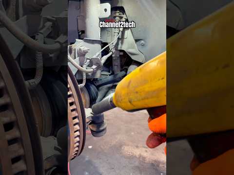 Steering rack TIE ROD removal ๐#garage #repair #mot #fail #cars #mechanic #cars