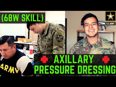 Axillary Pressure Dressing – Combat Medicine 101