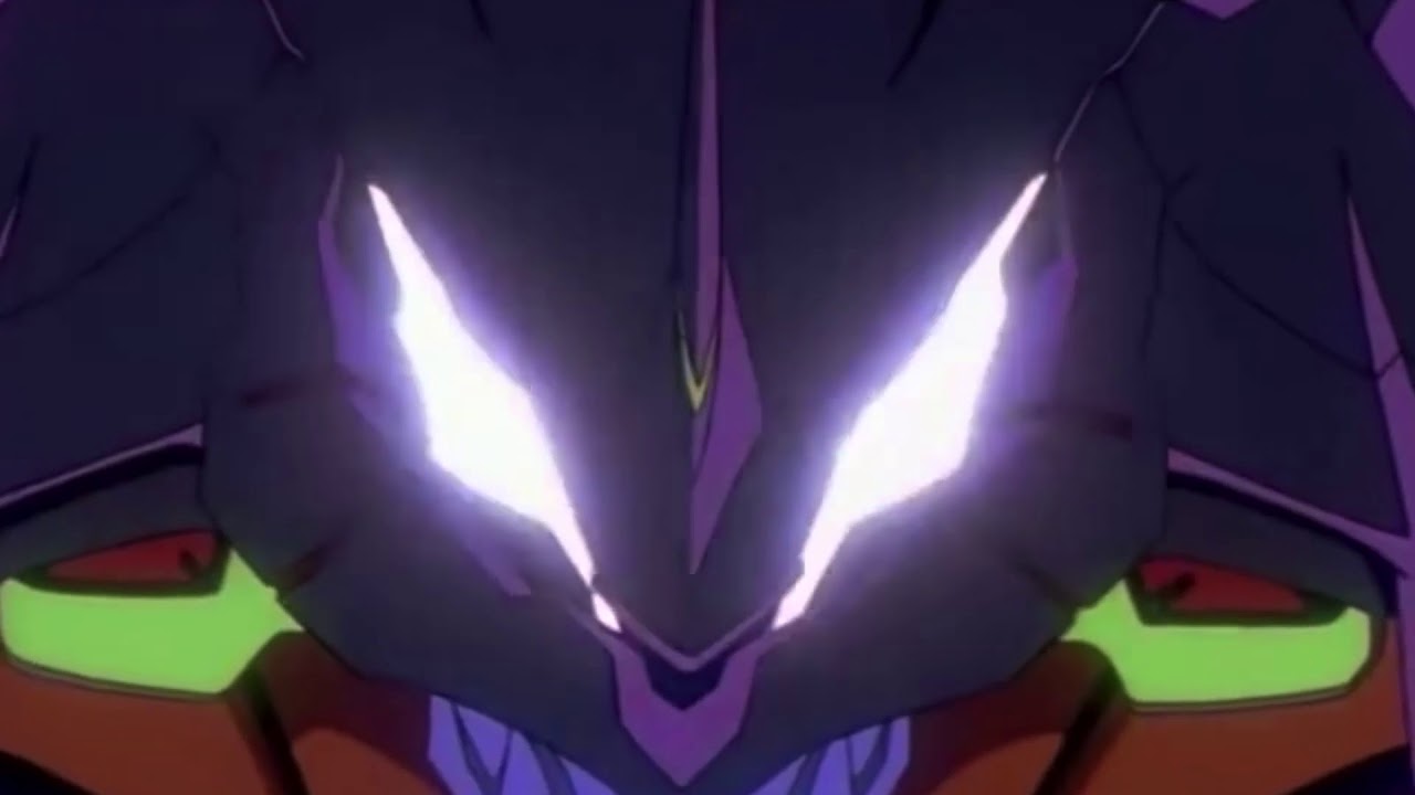 Yui takes control of Eva unit 01 and begins devouring Zeruel [SUB ESP]
