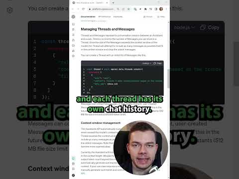 OpenAI Assistants API vs Chat Completion API - What’s the Difference? #openai #developer #coding