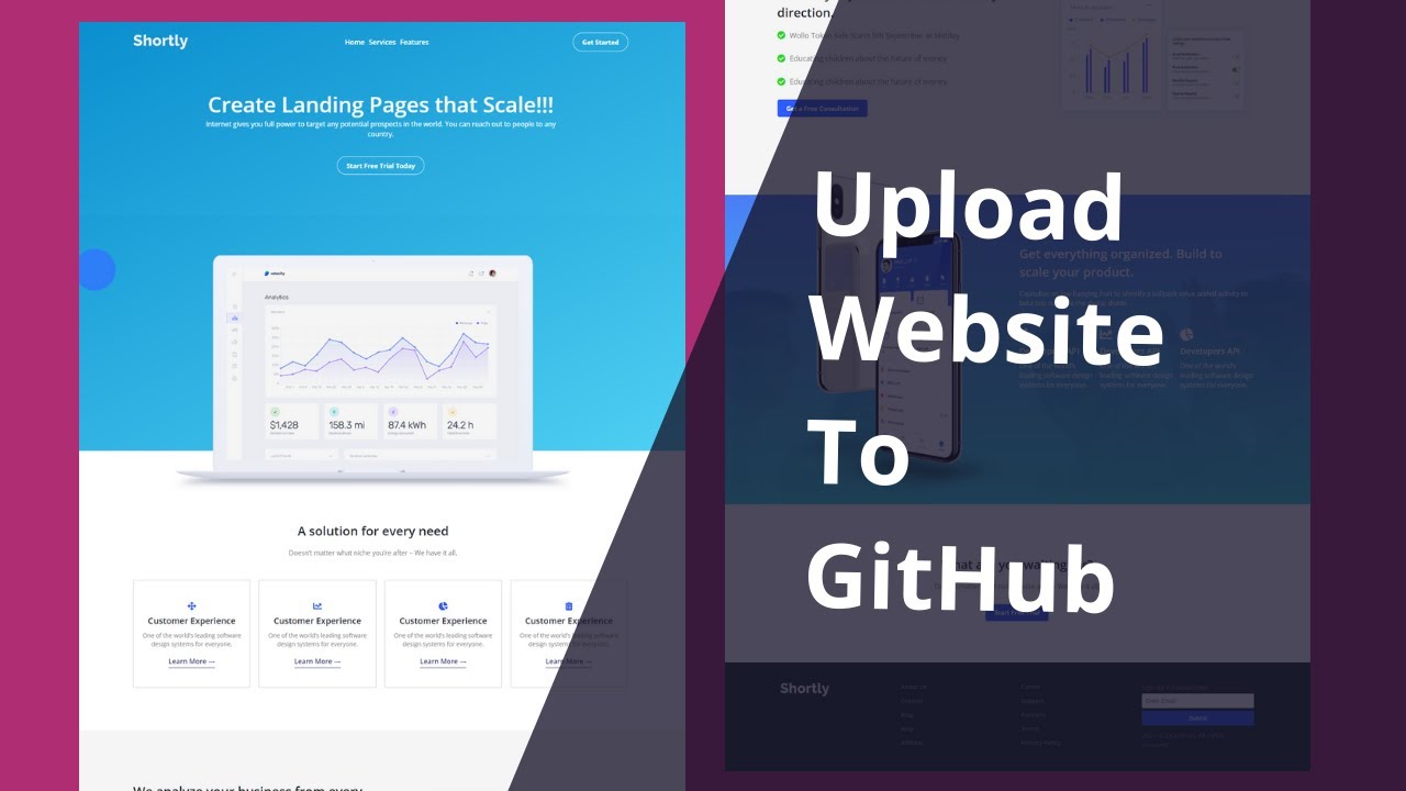 Responsive Website Design - Part 3 | Upload Website to GitHub