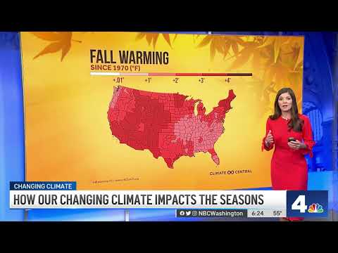 How Our Changing Climate Impacts the Fall Season| NBC4 Washington