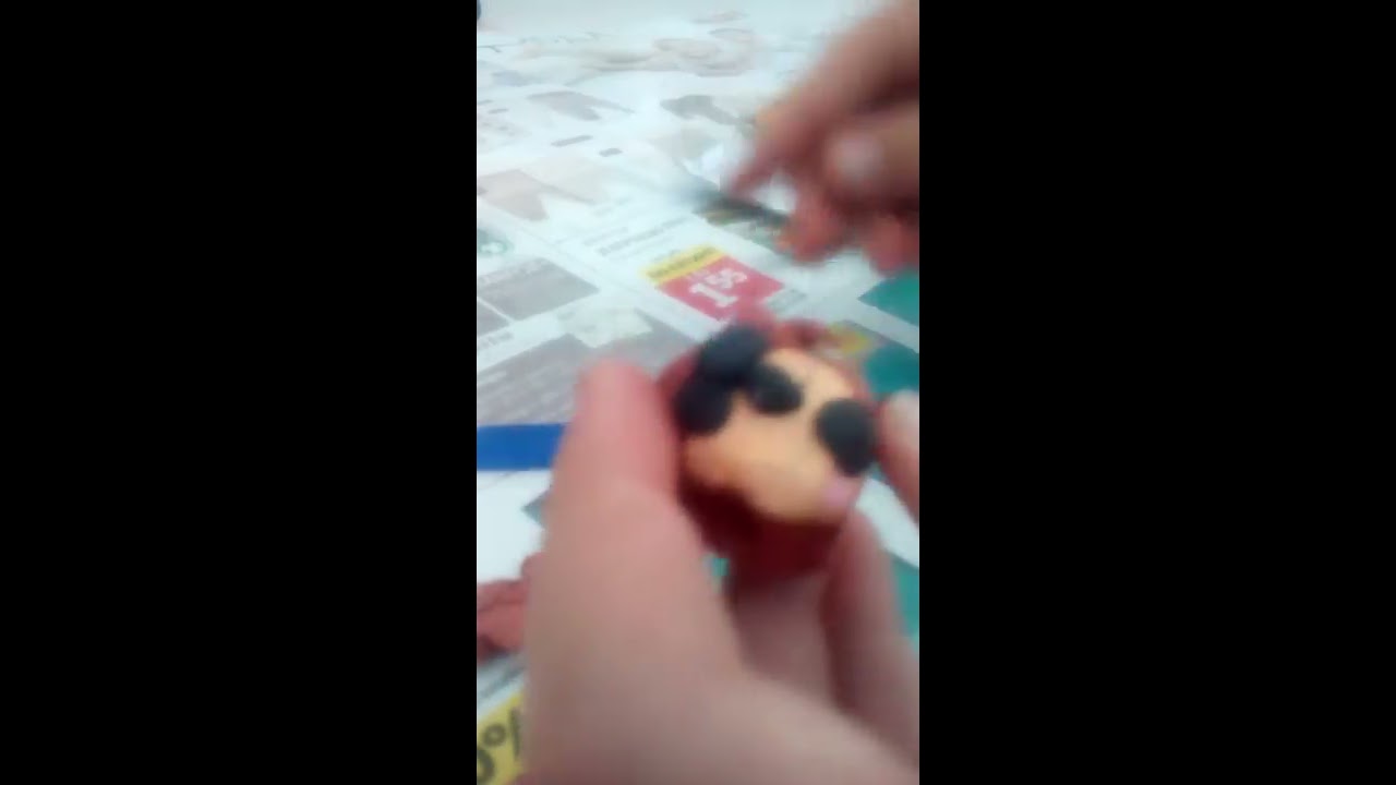 Adventure Toy Freddy FNaF World - Polymer Clay Tutorial
