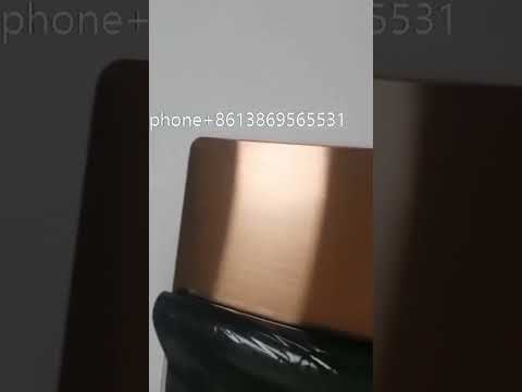 gold n4 hairline bronzed color stainless steel sheet coil for decoration