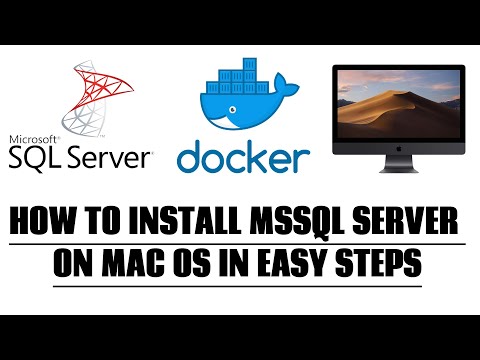 How to Install MSSQL Server on Mac Os using Docker Container