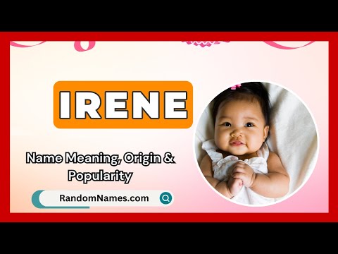 Irene - Baby Girl Name Meaning, Origin & Popularity - RandomNames.com