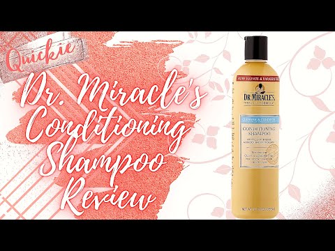 πΊπΈ Quickie Review: Dr. Miracle's Conditioning Shampoo