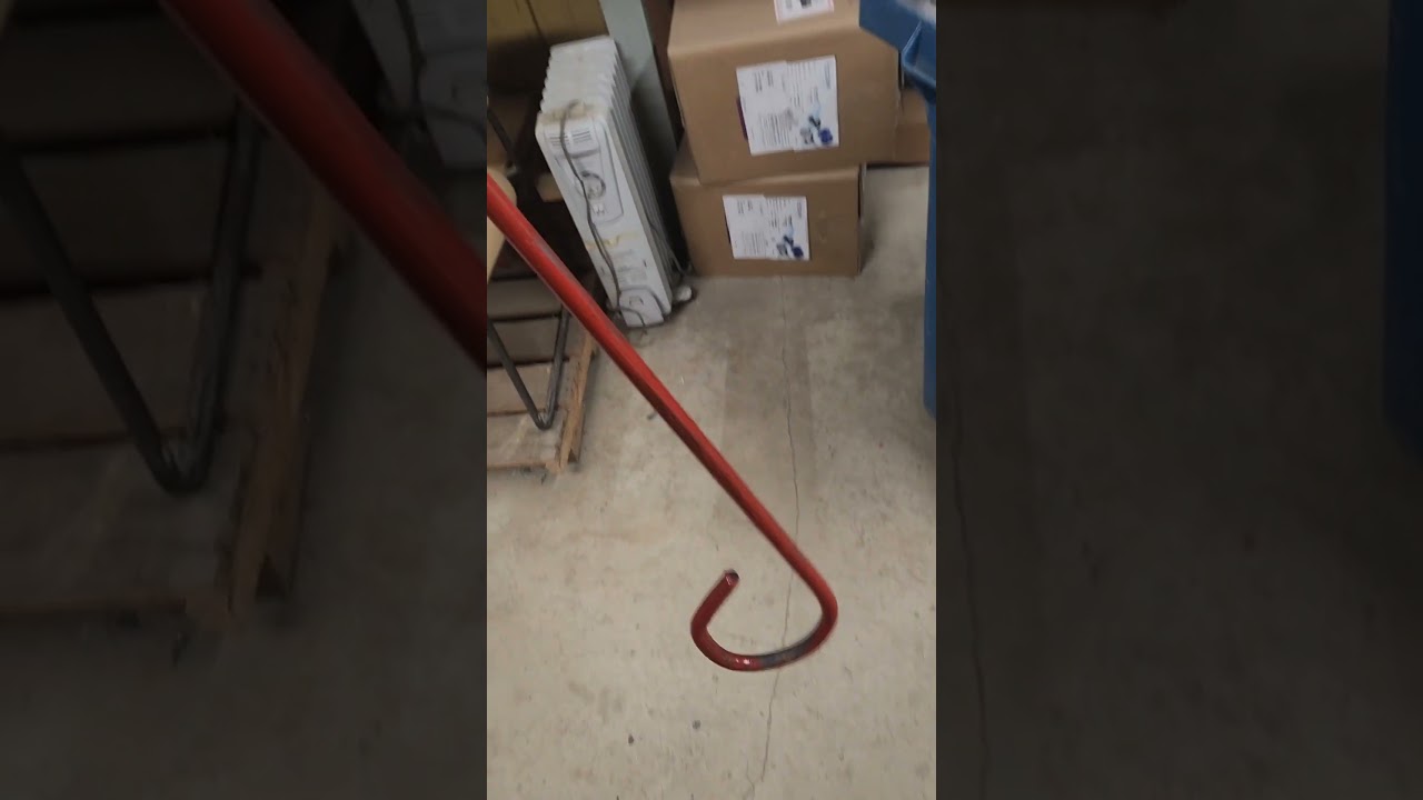 Finishing the hydrant flags#firehydrant #diy #fabricate #reflective