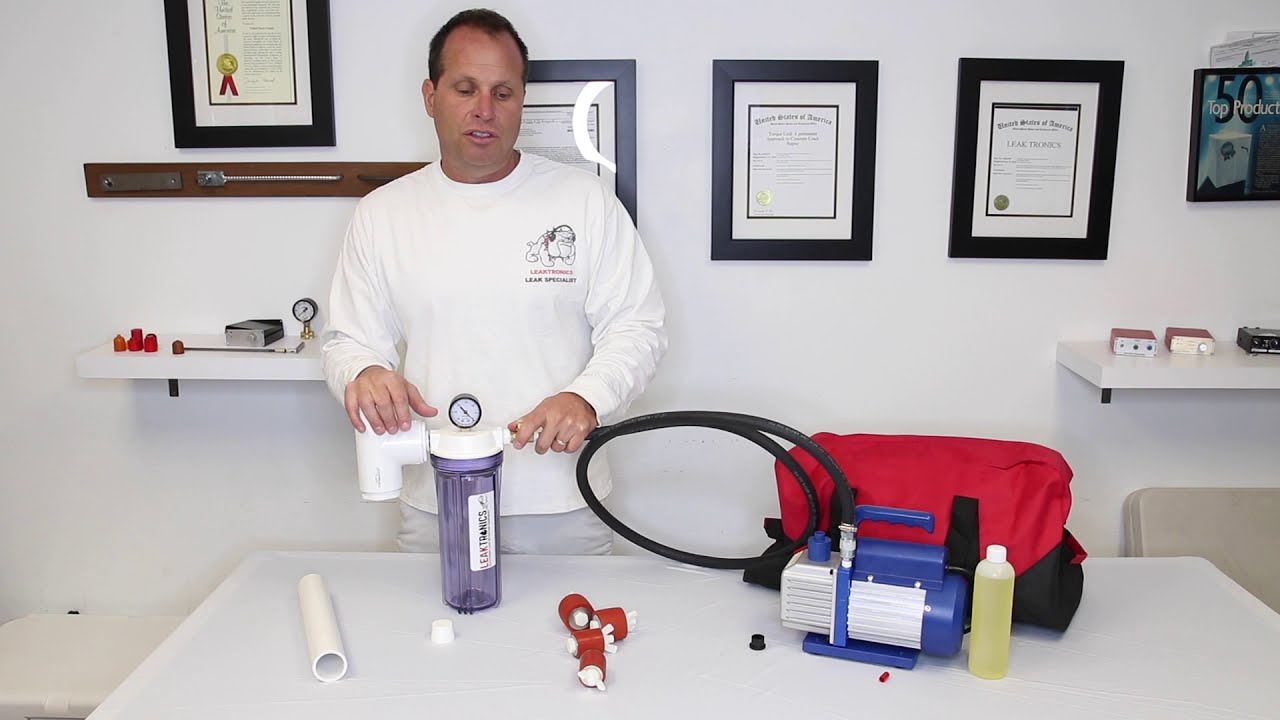 How To Use LeakTronics CamVac