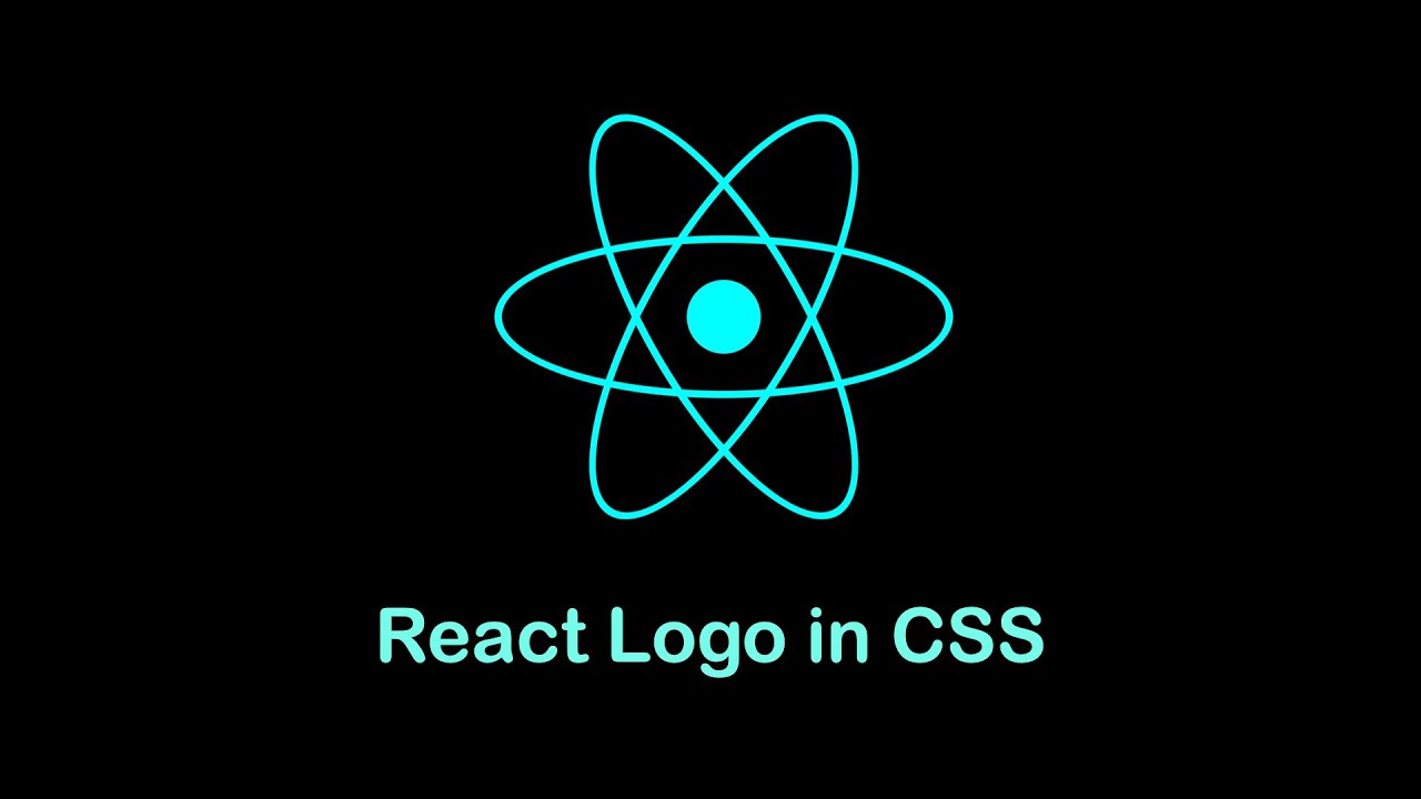 How to create react logo in CSS | React logo | Shapes in CSS