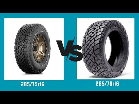Tire Size 285/75r16 vs 265/70r16