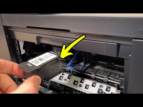 How To Install Canon 275 Black Ink Cartridge in a Printer