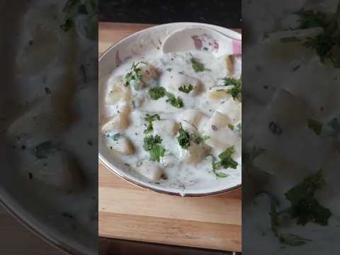 Potato Curd | DAHI ALOO ,special VRAT recipe #tasty #easy recipe😋