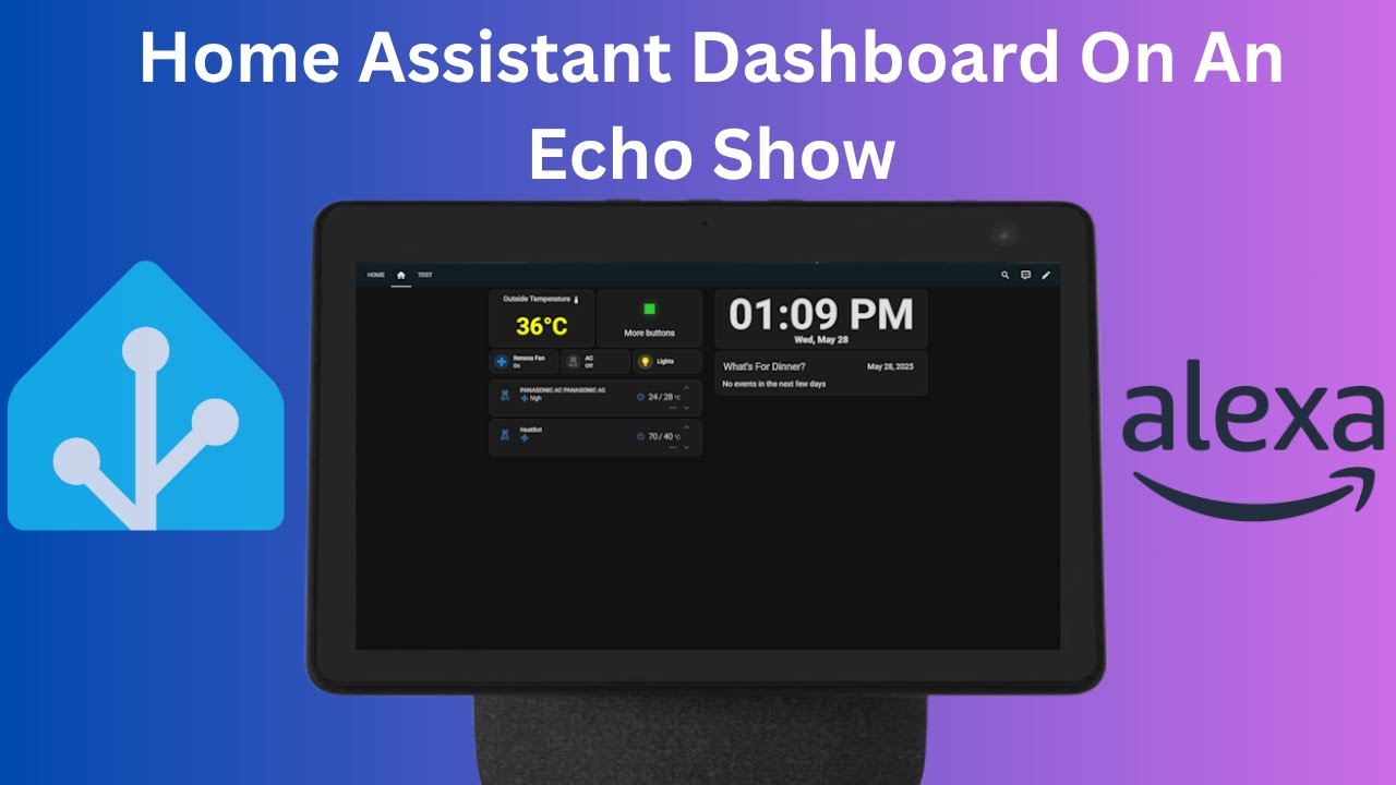 How To Use Your Echo Show To Display Your Home Assistant Dashboard #homelab #homeassistant