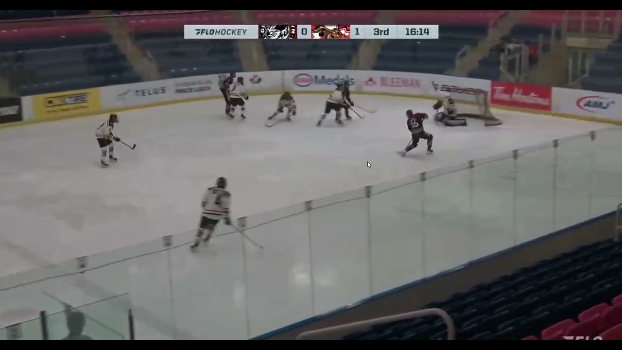 Jackson Bell Goal vs Niagara Canucks  Dec 2025 2